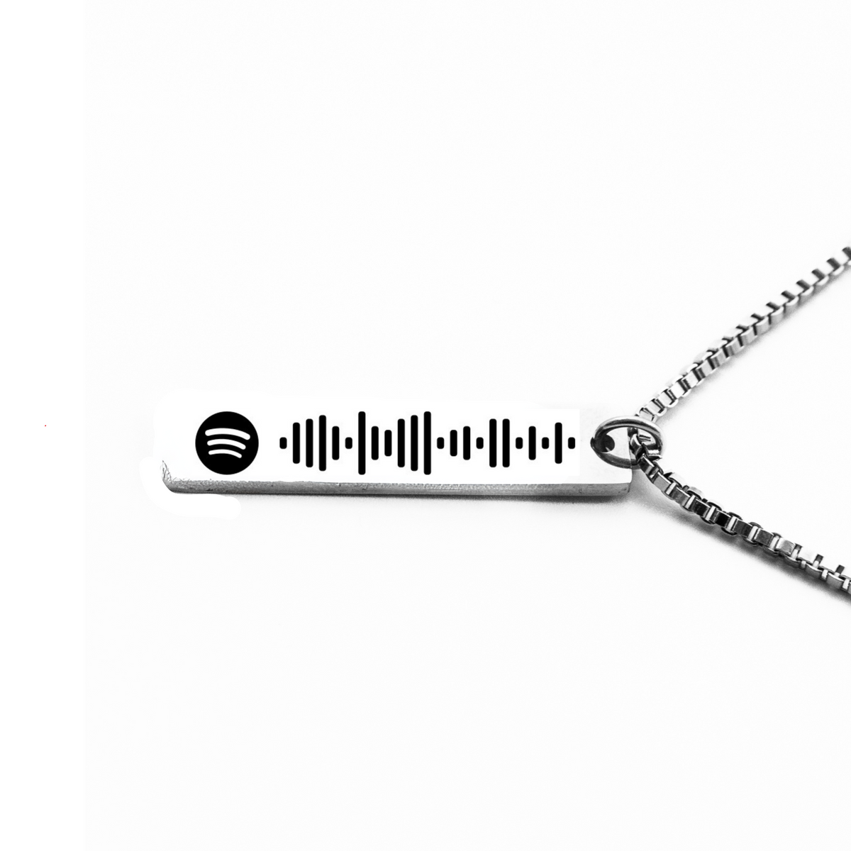 Custom Spotify Code Necklace - Personalized Music Necklace