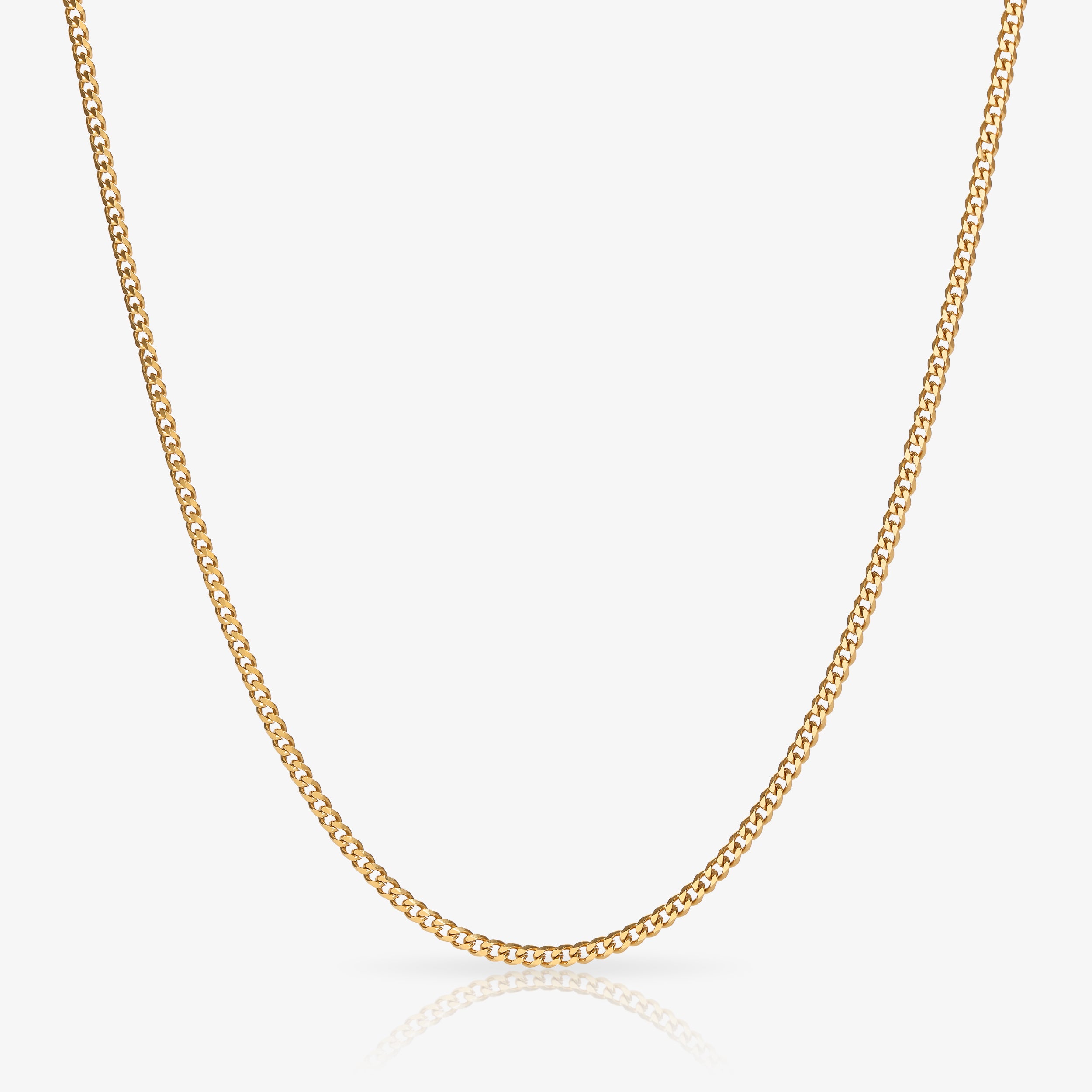 Cuban Chain Necklace Gold for Him – Minimalist Men’s Chain | VECINO ...