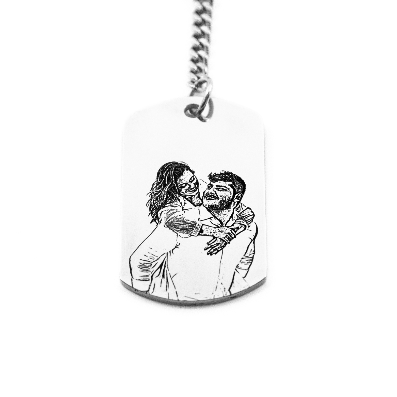 Custom Keychain - Outline